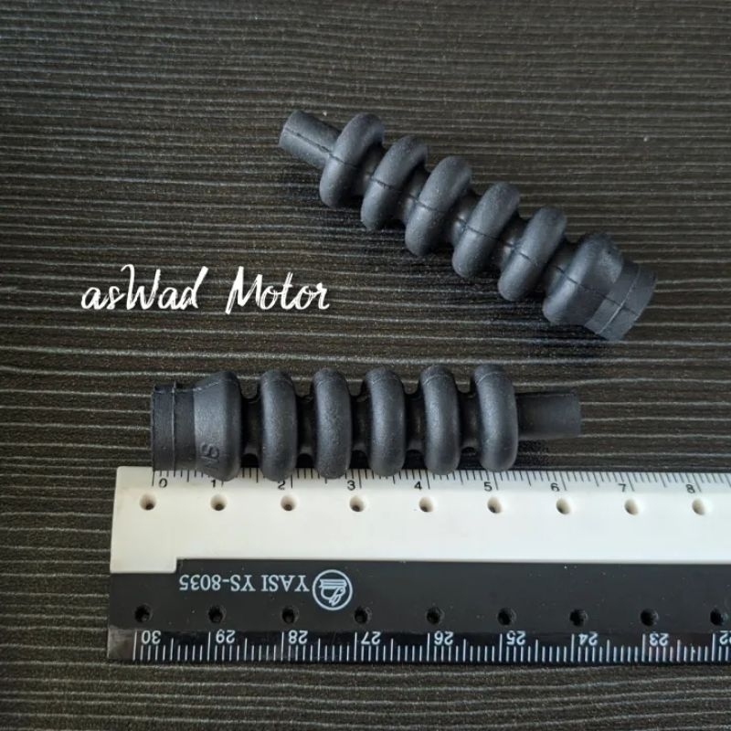 Jual B. Karet Cacing Kabel Gas Rem Universal / Karet Spiral pelindung ...