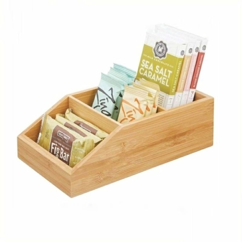 Jual Rak Kopi Sachet Coffee Kotak Kayu Penyimpanan Sebaguna ukuran 15× ...