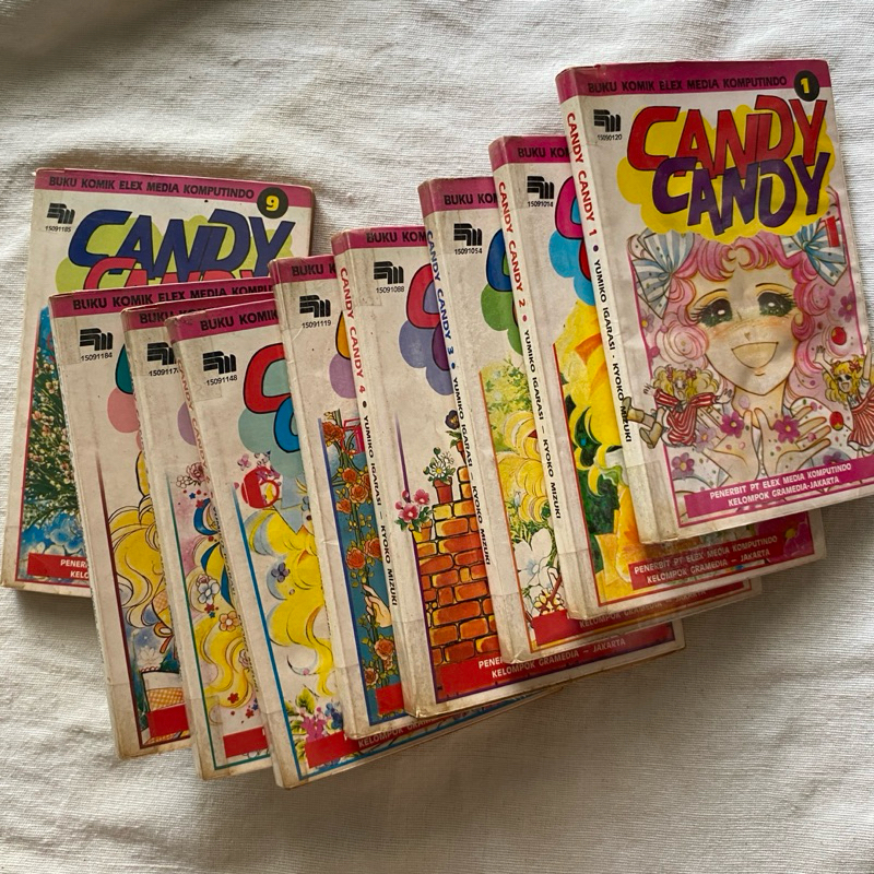 Jual Buku Komik Jadul Candy Candy - Yumiko Igarasi - Kyoko Mizuki TAKE ...
