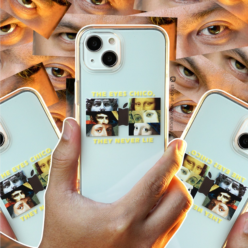 Jual iPHone Case The Eyes Never Lie by Qucus, Ready semua Seri iPhone 7 8 X Xr 11 12 13 14 15 16 ...
