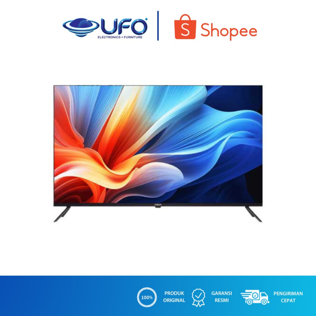 Jual AQUA AQT50K800UX LED GOOGLE TV 4K HDR 50 INCH | Shopee Indonesia