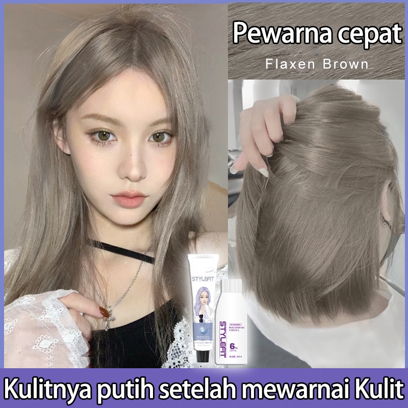 Jual [Gaya Populer 2025]Cat rambut hair color STYLE FIT 200ml warna cat ...