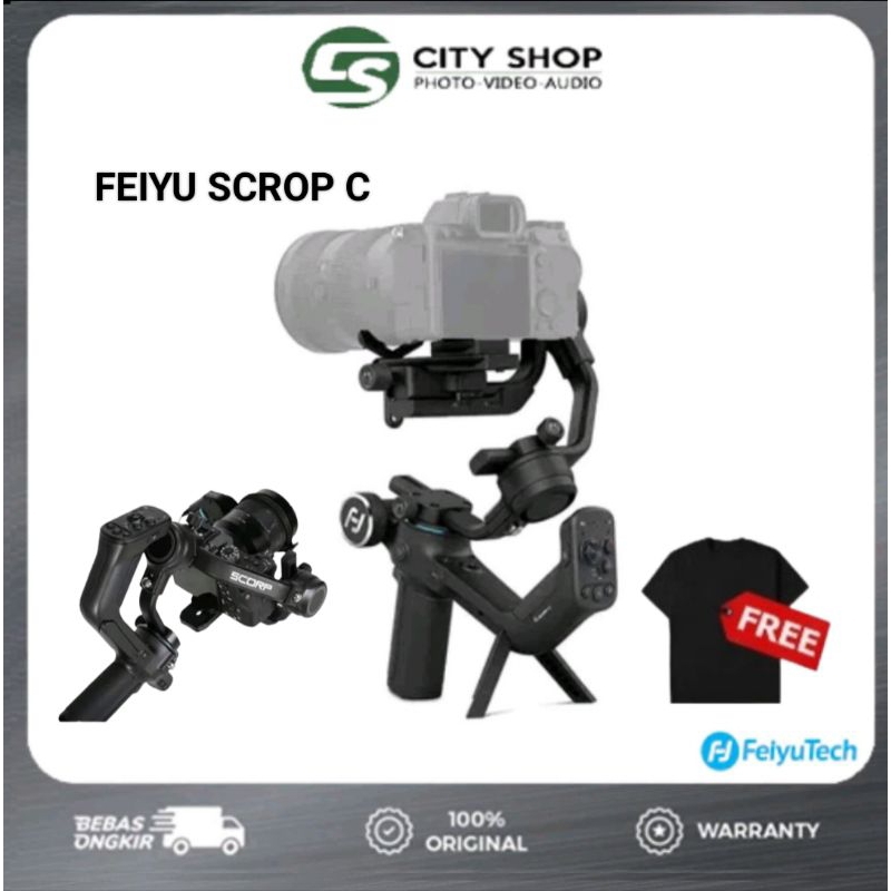 Jual FEIYUTECH SCORP C Handheld Feiyu Scrop C Gimbal Stabilizer | Shopee Indonesia