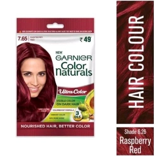 Jual GARNIER CAT RAMBUT RASPBERRY RED | Shopee Indonesia