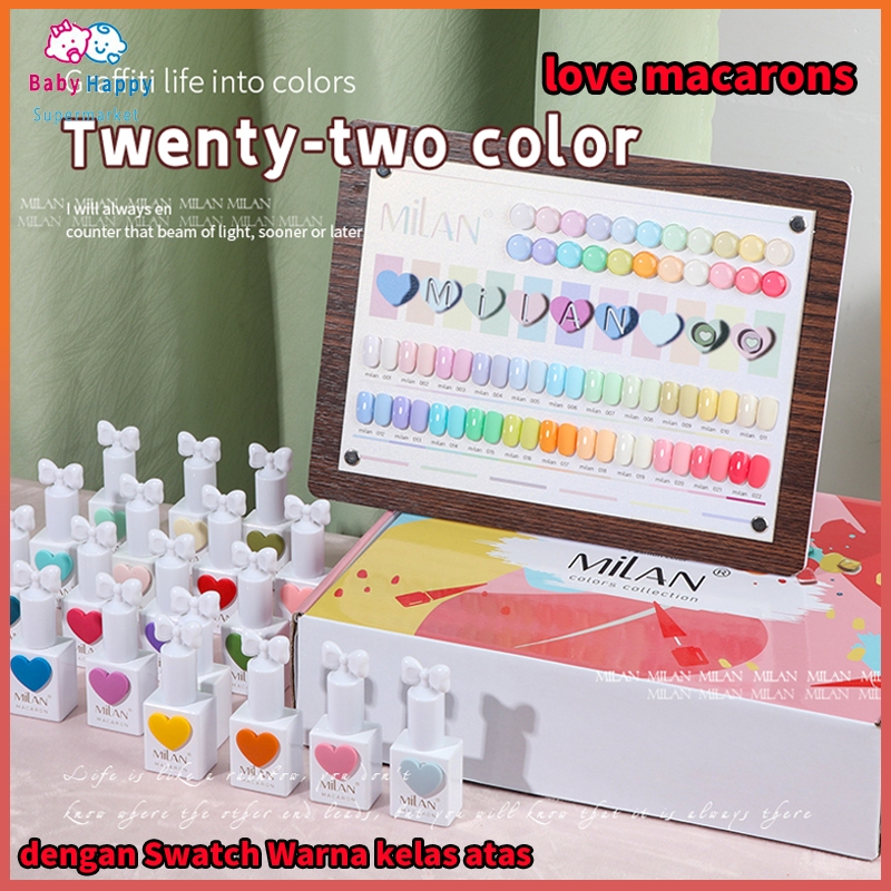 Jual NEW 15ml 22 Warna Korea Macaron Sweetheart Gel Set Macaron Set Cat ...