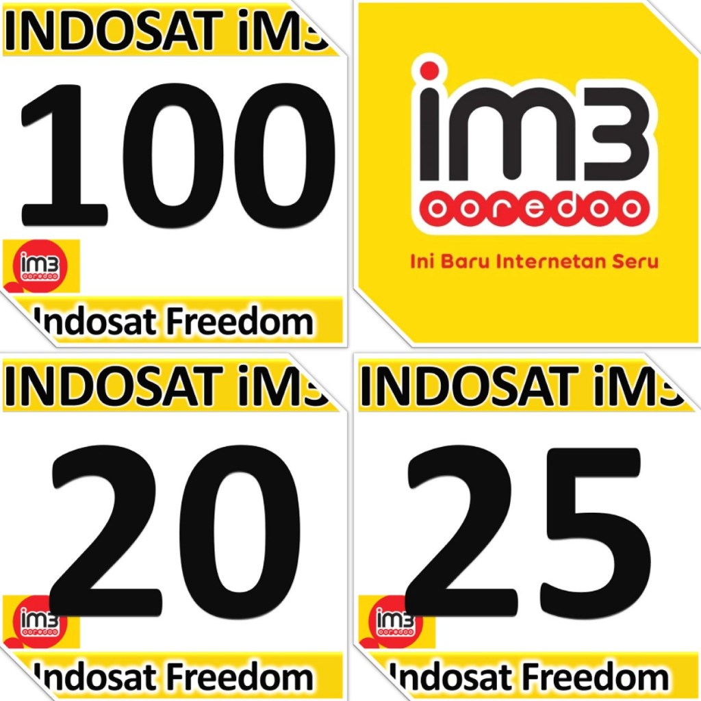Jual indosat promo 100gb 100 10gb 20gb 30gb 40gb 10 20 30 40 gb freedom ...