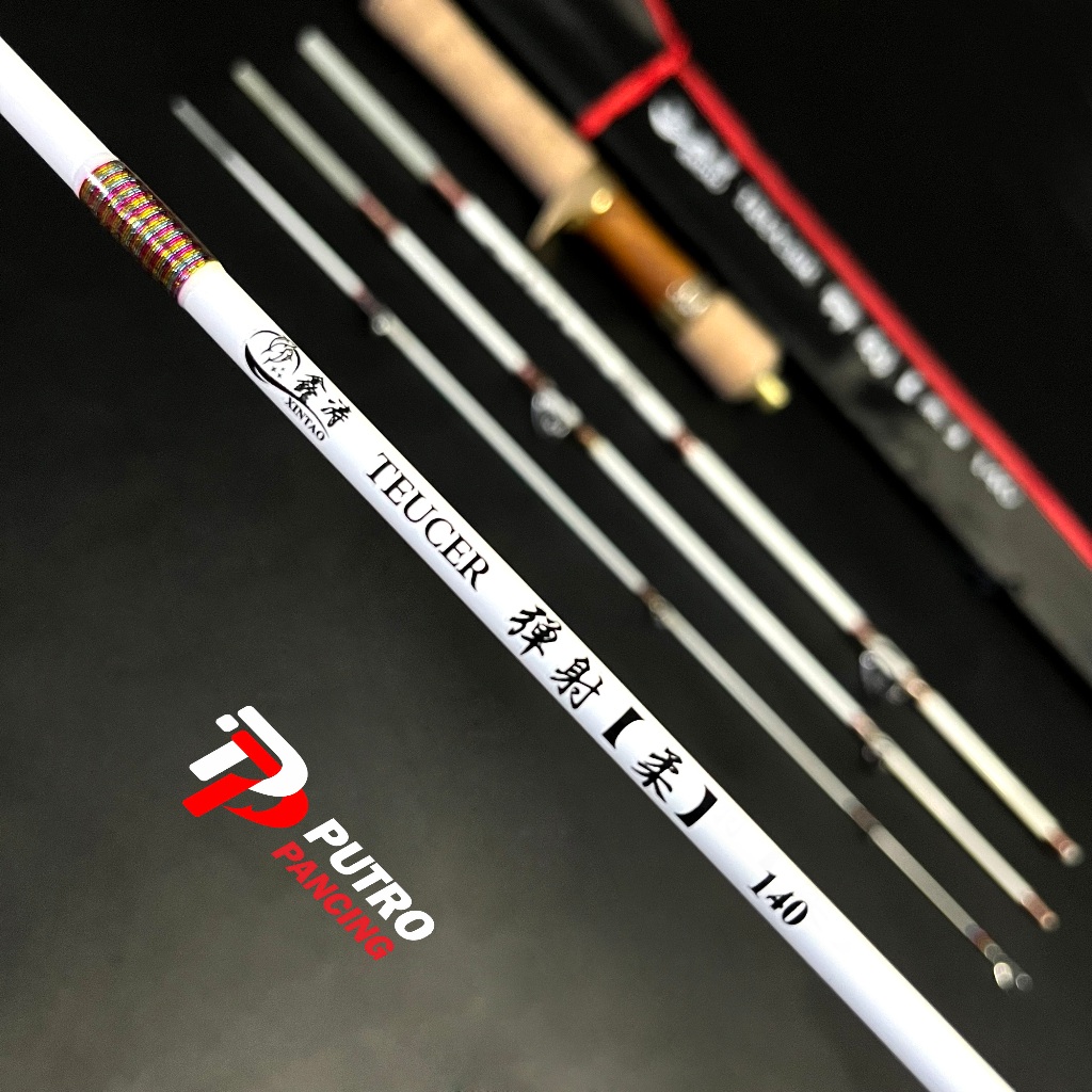 Jual Rod Joran TEUCER 140 XUL Super Soft Stream Rod Fiber glass hollow ...
