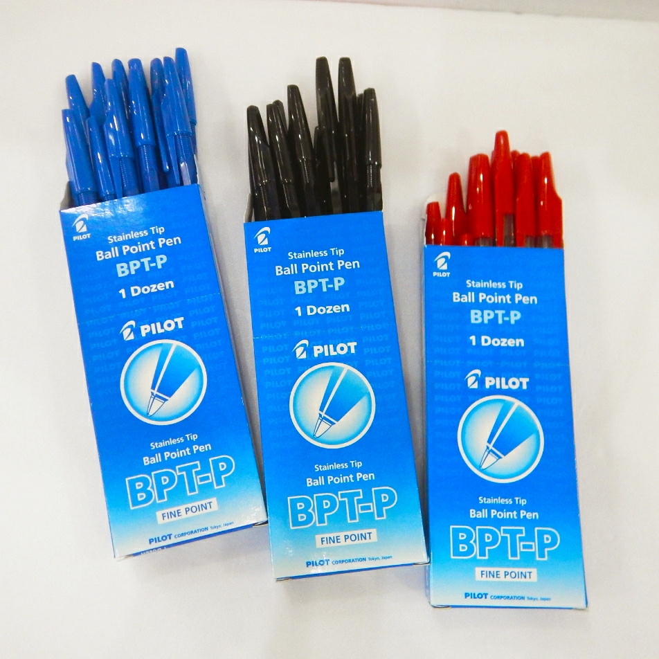 Jual BOLPEN / BALLPOINT / PULPEN / POLPEN PILOT BPTP HITAM/MERAH/BIRU ...