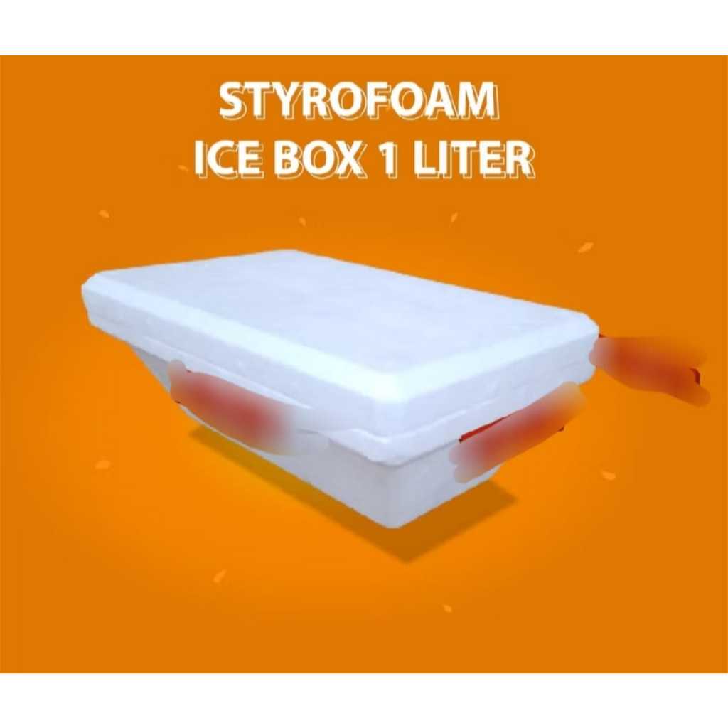 Jual STYROFOAM ICE BOX MAKANAN UK 20X11,5CM (1PACK 5 PCS) | Shopee ...