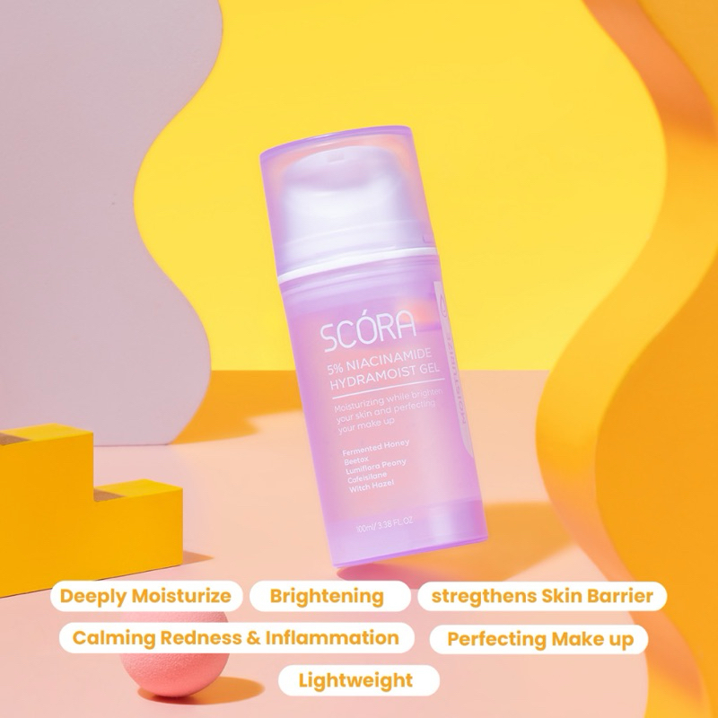 Jual SCORA 5% Niacinamide Hydramoist 100ml / Moisturizer Scora ...