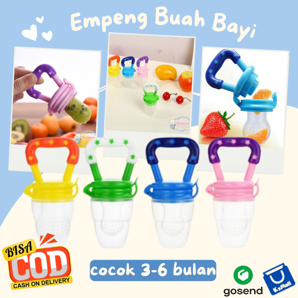 Jual Empeng Buah / Dot Buah / Fruit Feeder Pacifier / Empeng Buah 2in1 ...