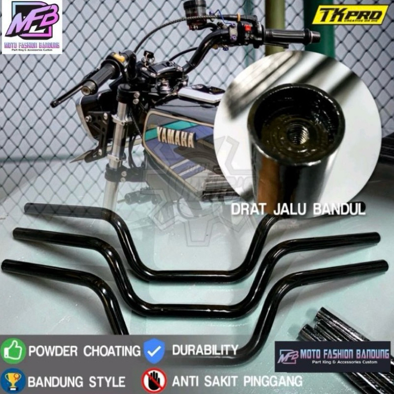 Jual STANG SETANG RXKING HITAM BANDUNG STYLE MJB BYANKEROK BESI TEBAL ...