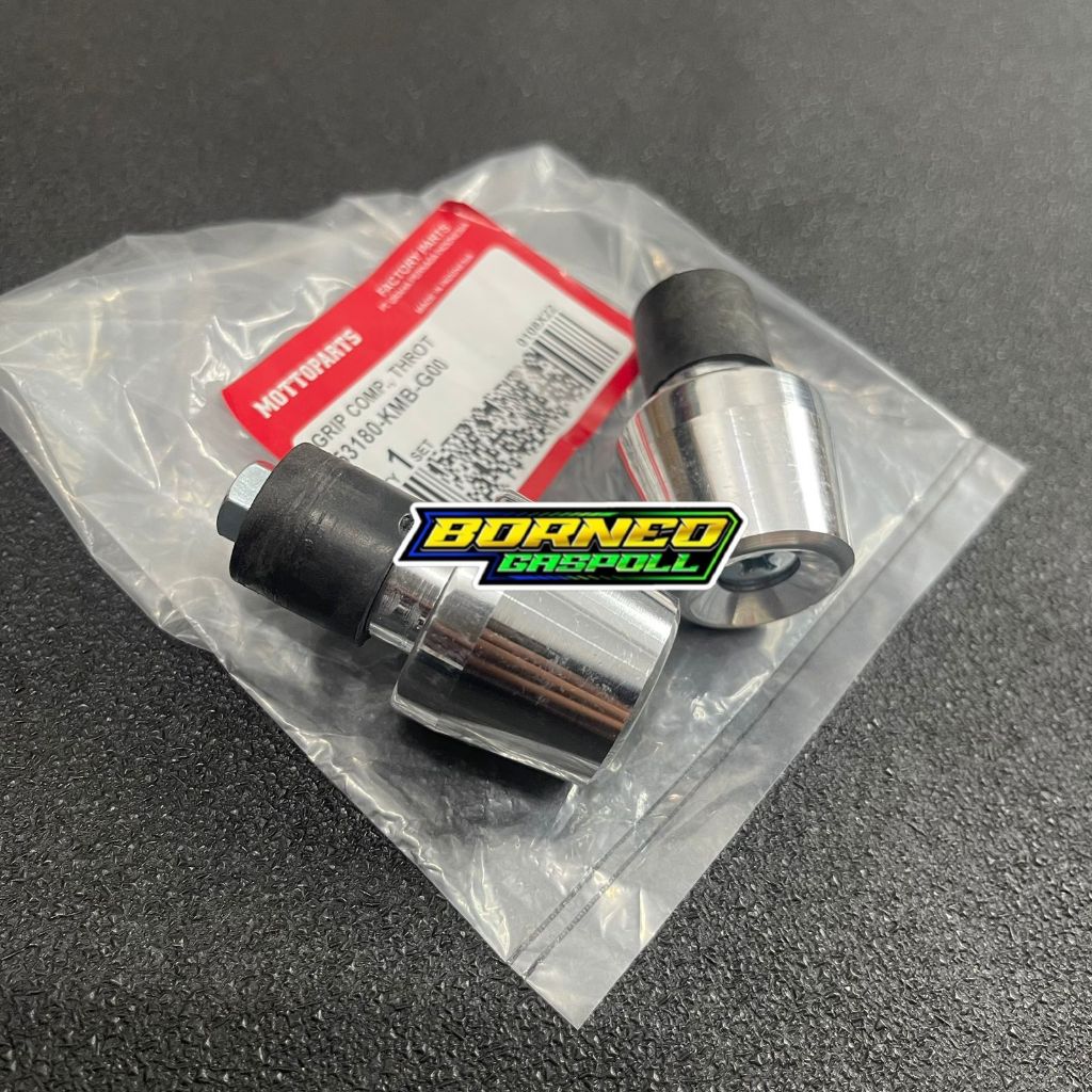 Jual jalu stang PCX / bandul stang PCX full chrome | Shopee Indonesia