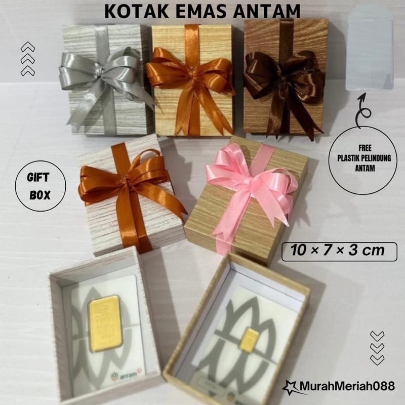 Jual Kotak Emas Antam/Kotak Logam Mulia/Kotak kado/ Gift Box/box ...