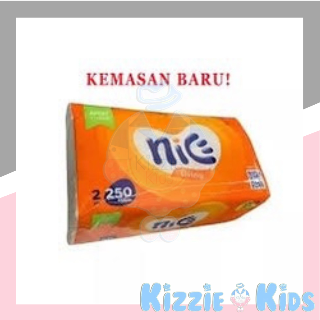 Jual Tissue Nice 180sheet 2 ply & 250sheet 2play/ Tissu Muka Nice ...