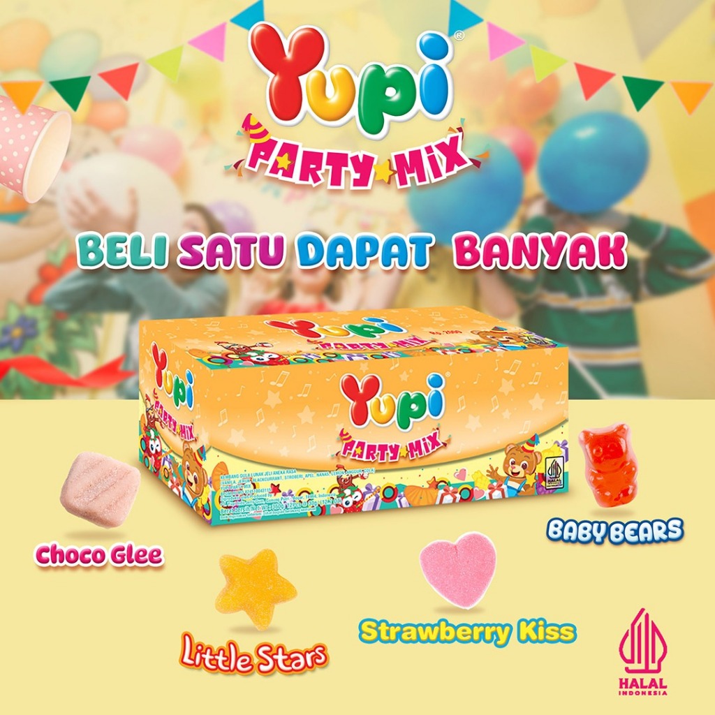 Jual YUPI BARU!! YUPI MIX PARTY (1 PCS) | Shopee Indonesia