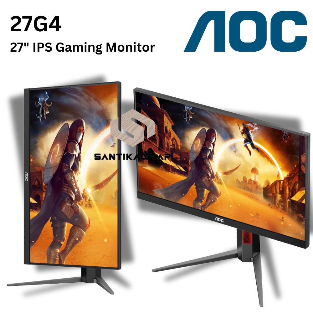 Jual Gaming Monitor AOC 27G4 27" 180 Hz refresh rate - 1ms IPS | Shopee ...