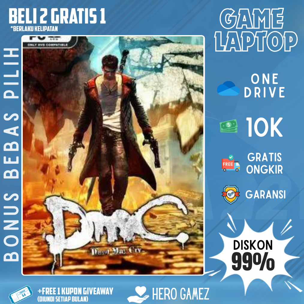Jual DMC Devil May Cry - LINK DOWNLOAD - GAME PC - GAME LAPTOP - GAME OFFLINE | Shopee Indonesia