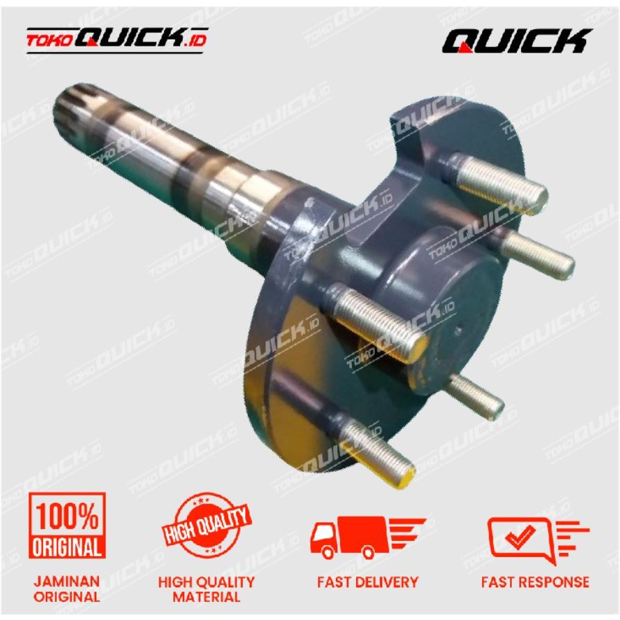 Jual As Dudukan Roda Belakang Traktor Quick Truck QT-14 - Main Axle Sub ...