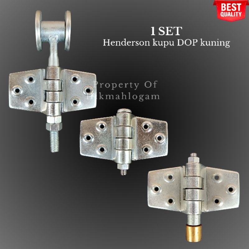 Jual ( 1 SET ) Engsel henderson kupu DOP | roda atas | engsel tengah ...