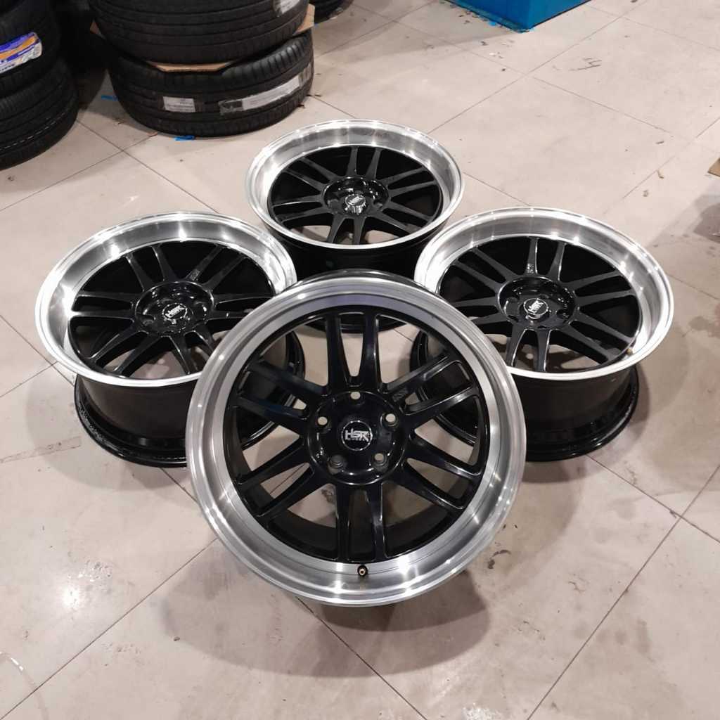 Jual velg mobil bekas racing hsr bly celong r18 baut 5x114,3 untuk terios innova rush alphard ...