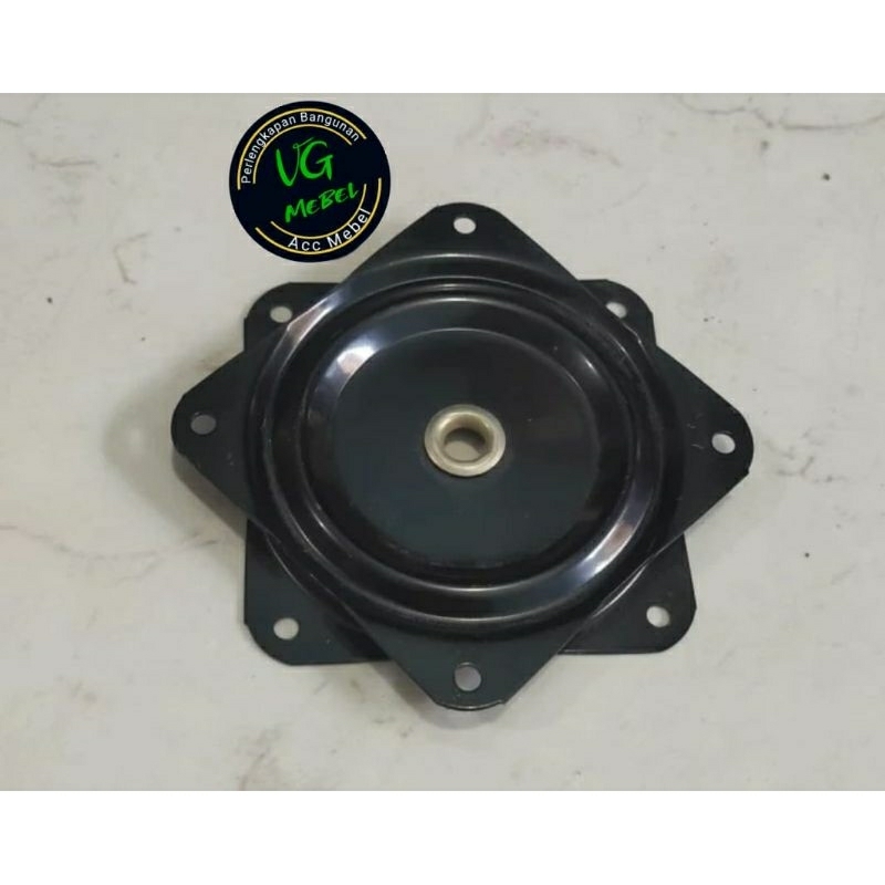 Jual Ring Meja Putar Kotak HITAM 3" / ROTARI / SWIFEL / ROTARY ...