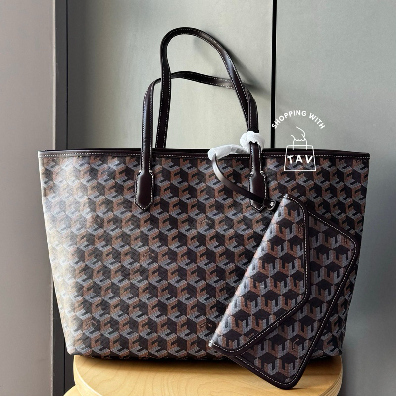 Jual [Ready] Russo Bag Monogram Tote by Christy Ng - Large (Malaysia ...