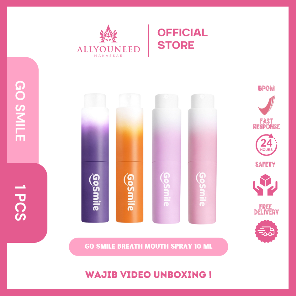 Jual GO SMILE Bad Breath Go Away Mouthspray | Shopee Indonesia
