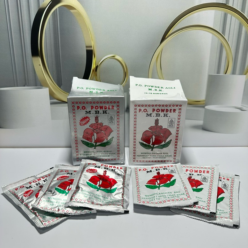 Jual MBK POWDER SILVER/ PUTIH ASLI 1 BOX ISI 12pcs// BEDAK M.B.K POWDER ...