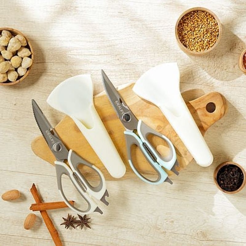 Jual IDEALIFE - 8in1 Professional Kitchen Scissors - 8in1 Gunting Dapur ...