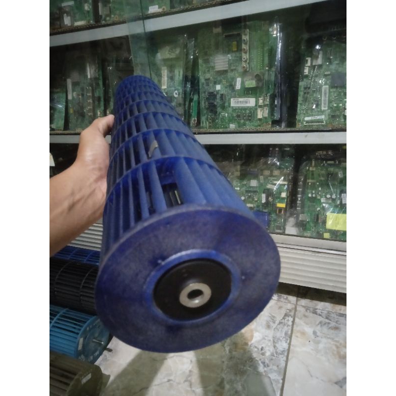 Jual blower fan indoor AC ukuran panjang 51.6 cm diameter 9.3 cm ...