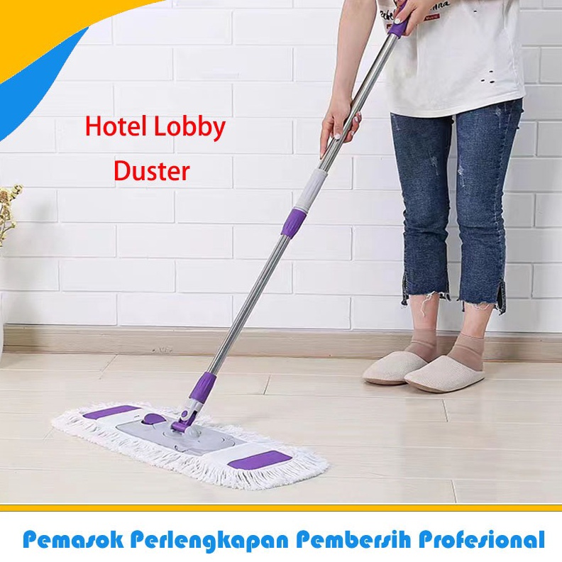 Jual BOMBASTIS Lobby duster Full Flat Mop 1 set Pel lantai Lobi hotel ...