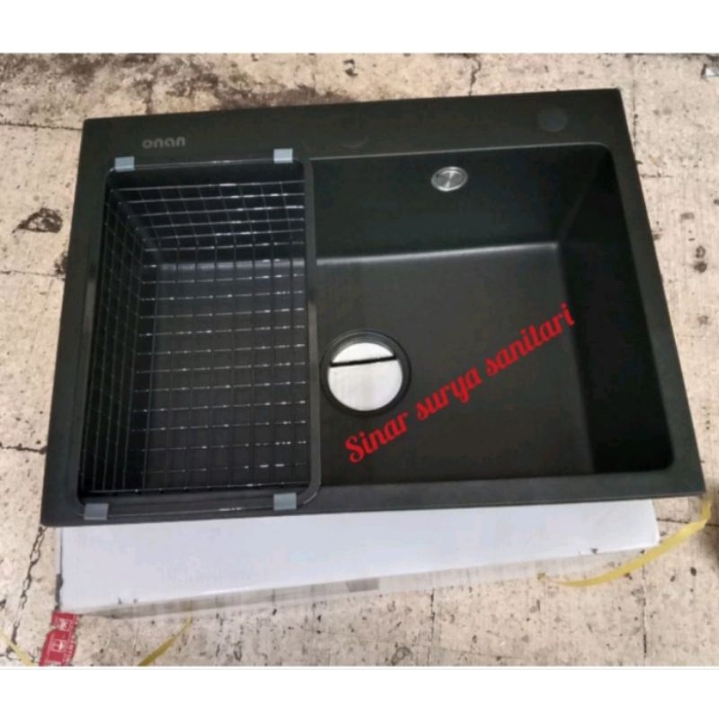 Jual Kitchen sink Granite ONAN 6045 " ORIGINAL " / kitchen sink ONAN ...