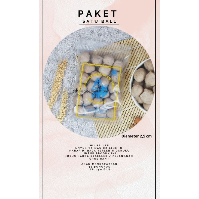 Jual Bakso Semar Paket Bakso Super termurah Bakso Nyakrek Bakso sapi ...
