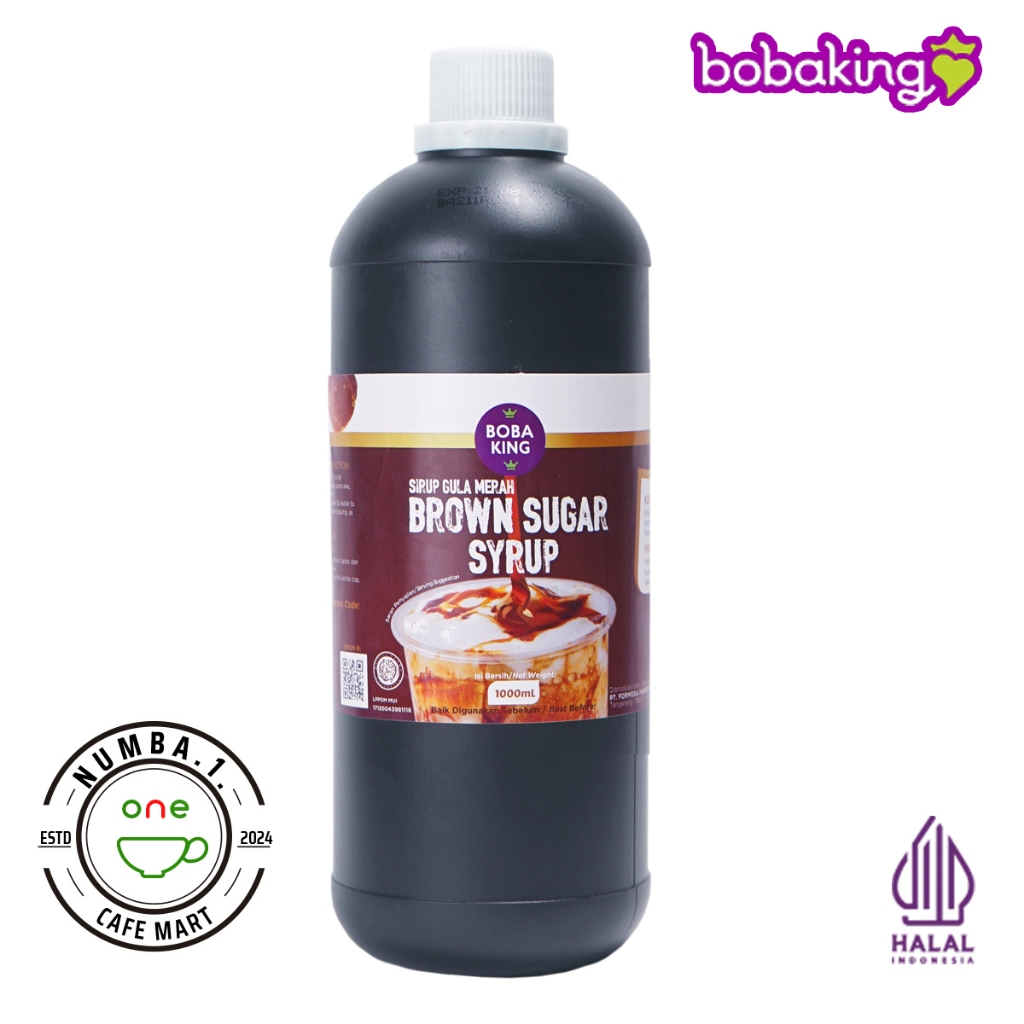Jual 1Lt Bobaking Brown Sugar Syrup (sirup gula merah) | Shopee Indonesia