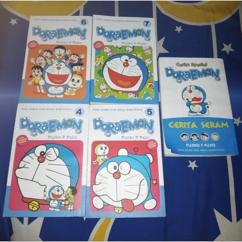 Jual komik doraemon vol 4 5 6 7 cerita seram | Shopee Indonesia