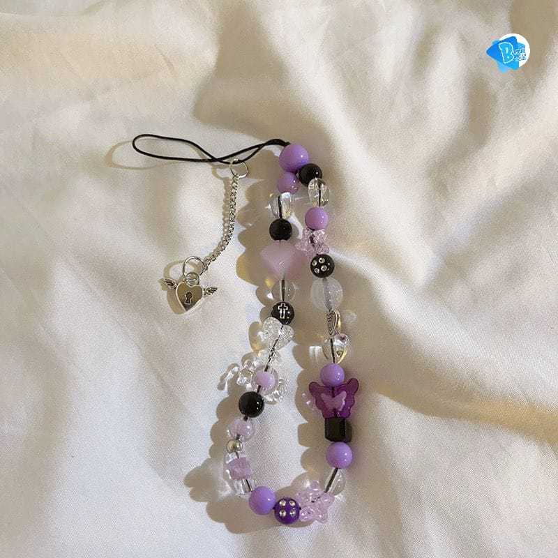 Jual Gantungan Universal Strap Lanyard Bracelet Manik Manik Phone Strap ...