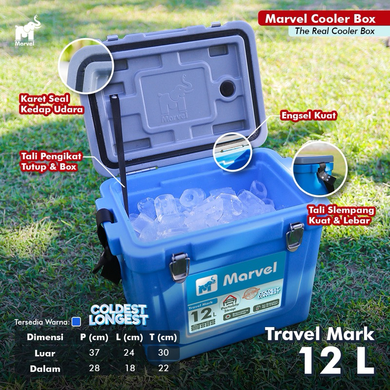 Jual MarvelCoolers 12 Ltr - Travel Mark (CoolBox - IceBox - Cooler Box ...
