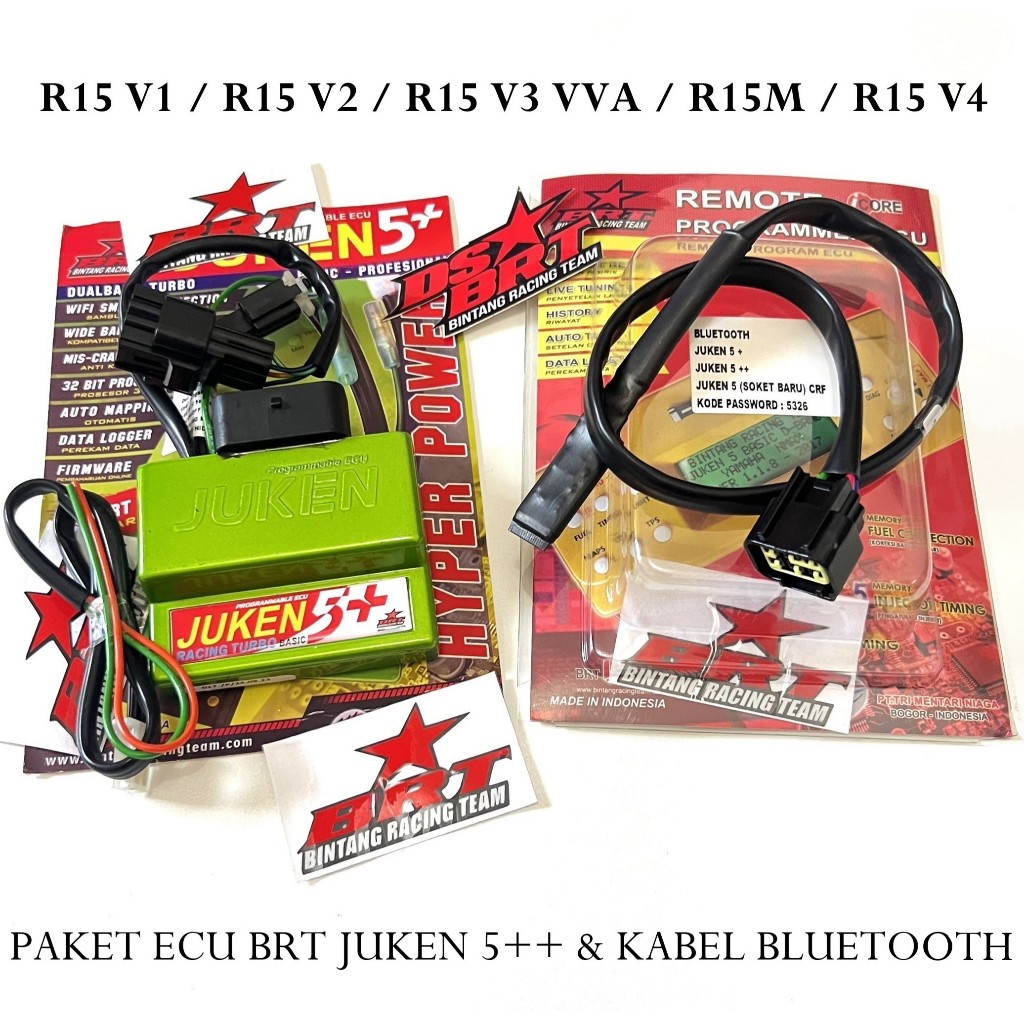 Jual PAKET ECU BRT JUKEN 5++ Plus R15 V1 V2 V3 VVA R15M R15 V4 + Kabel ...