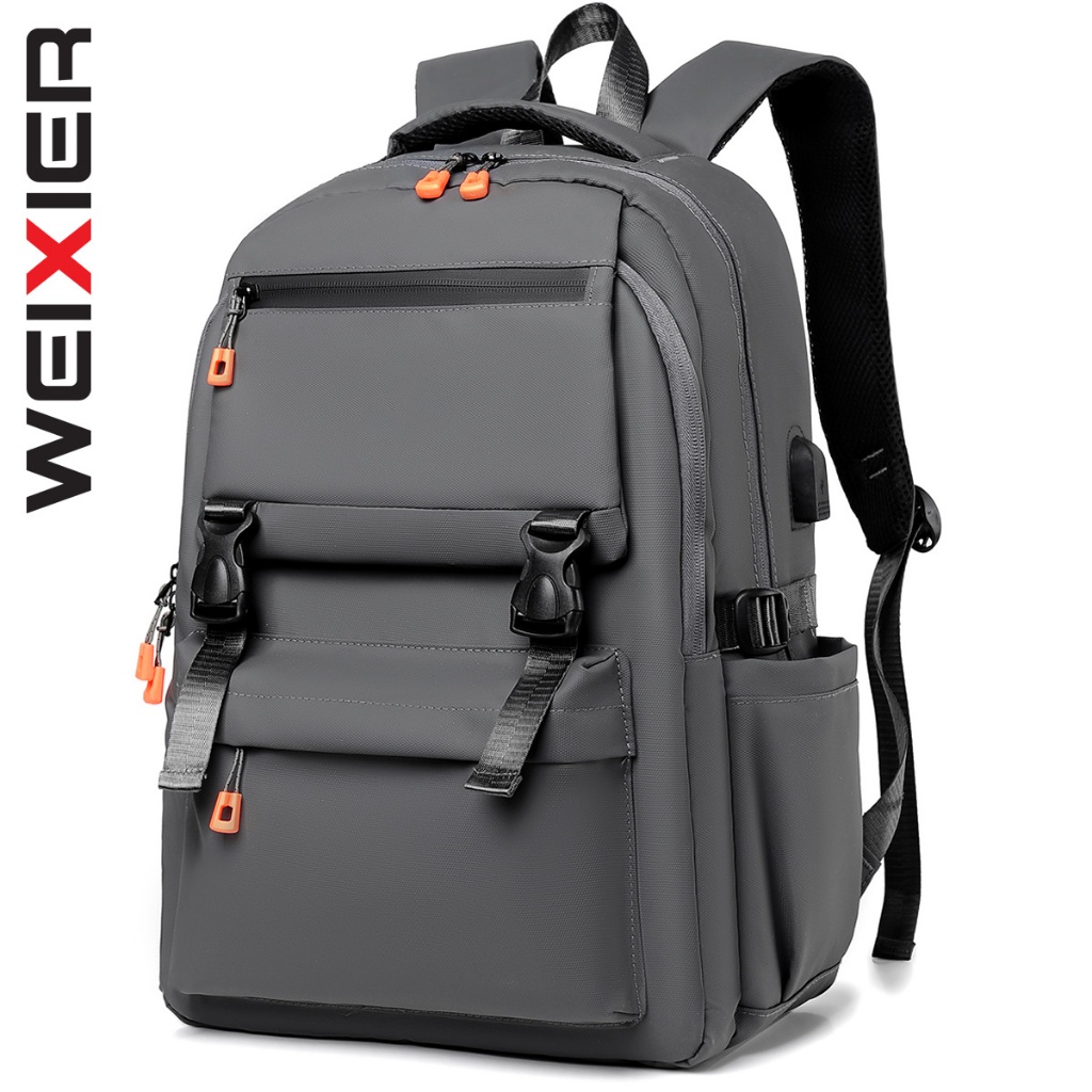 Jual WEIXIER 5257 Tas Punggung Pria Backpack Ransel Laptop USB Port WX ...