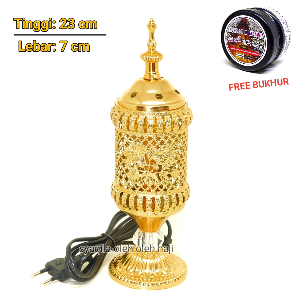 Jual Wadah Buhur Listrik Incense Burner Elektrik Prapen dupa Electrik ...