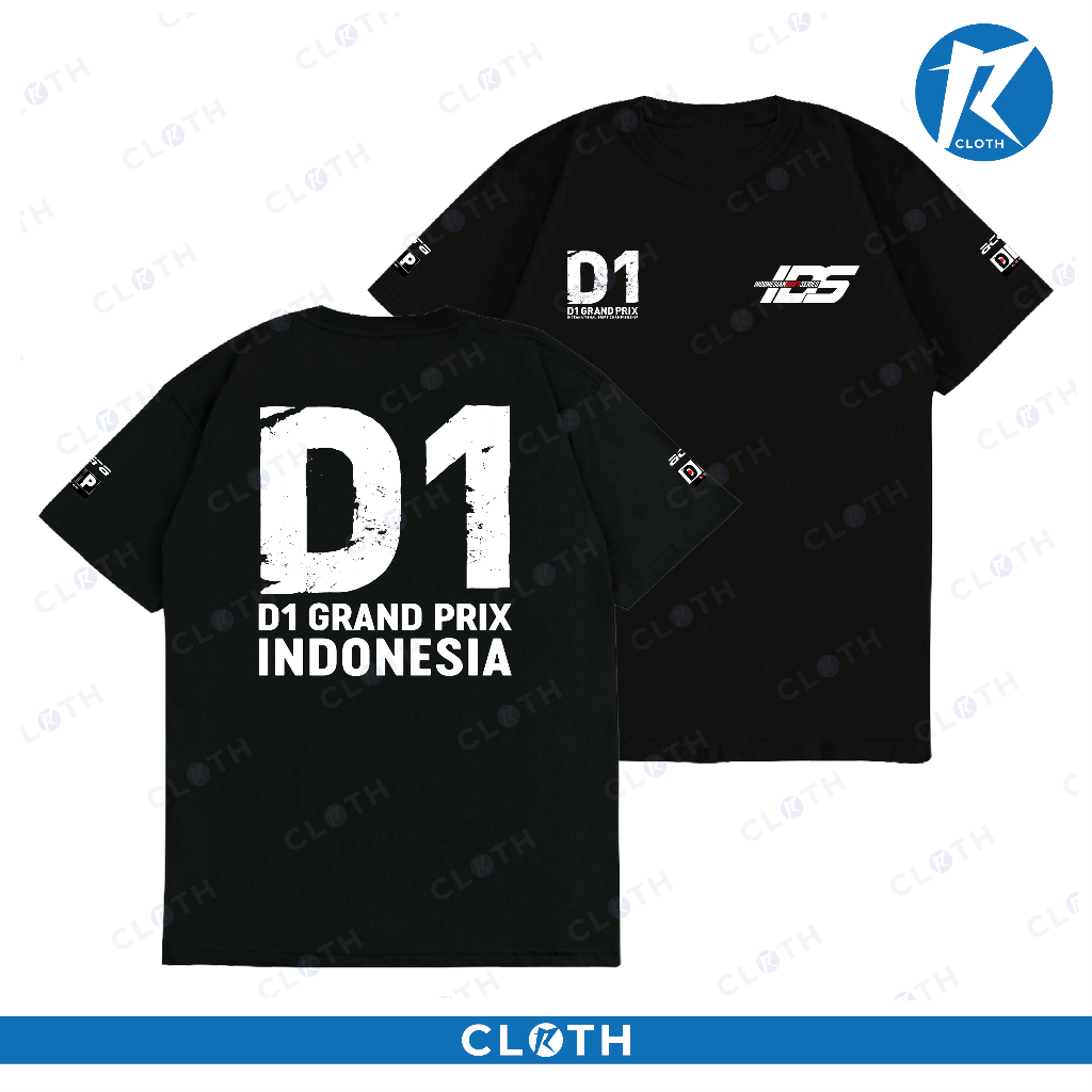 Jual KAOS D1GP INDONESIA DRIFT GRANDPRIX IDS GARASI DRIFT J99XAR ...