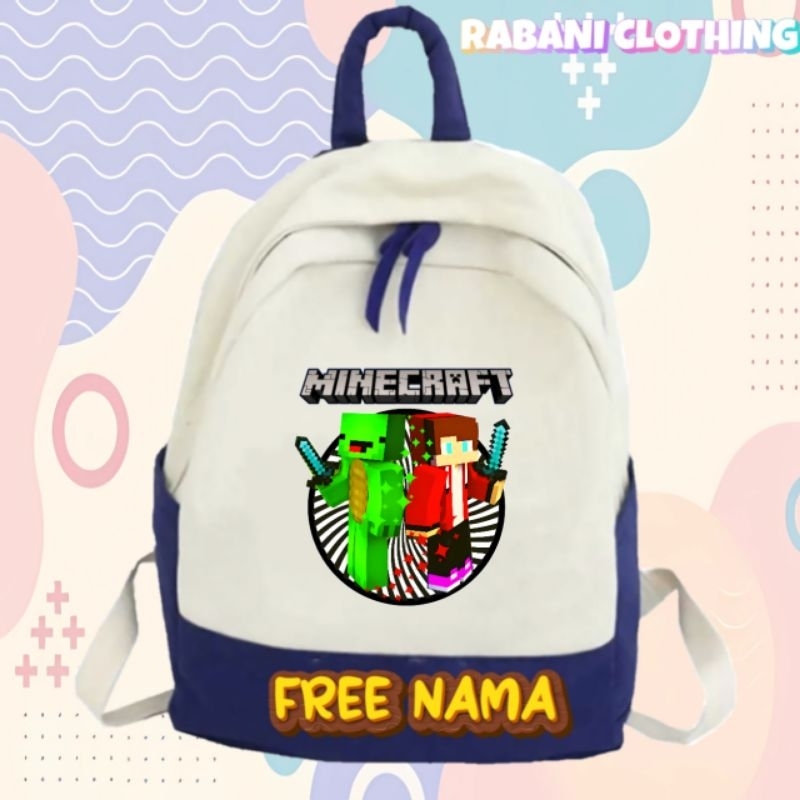 Jual TAS MINECRAFT TAS ANAK SEKOLAH | Shopee Indonesia