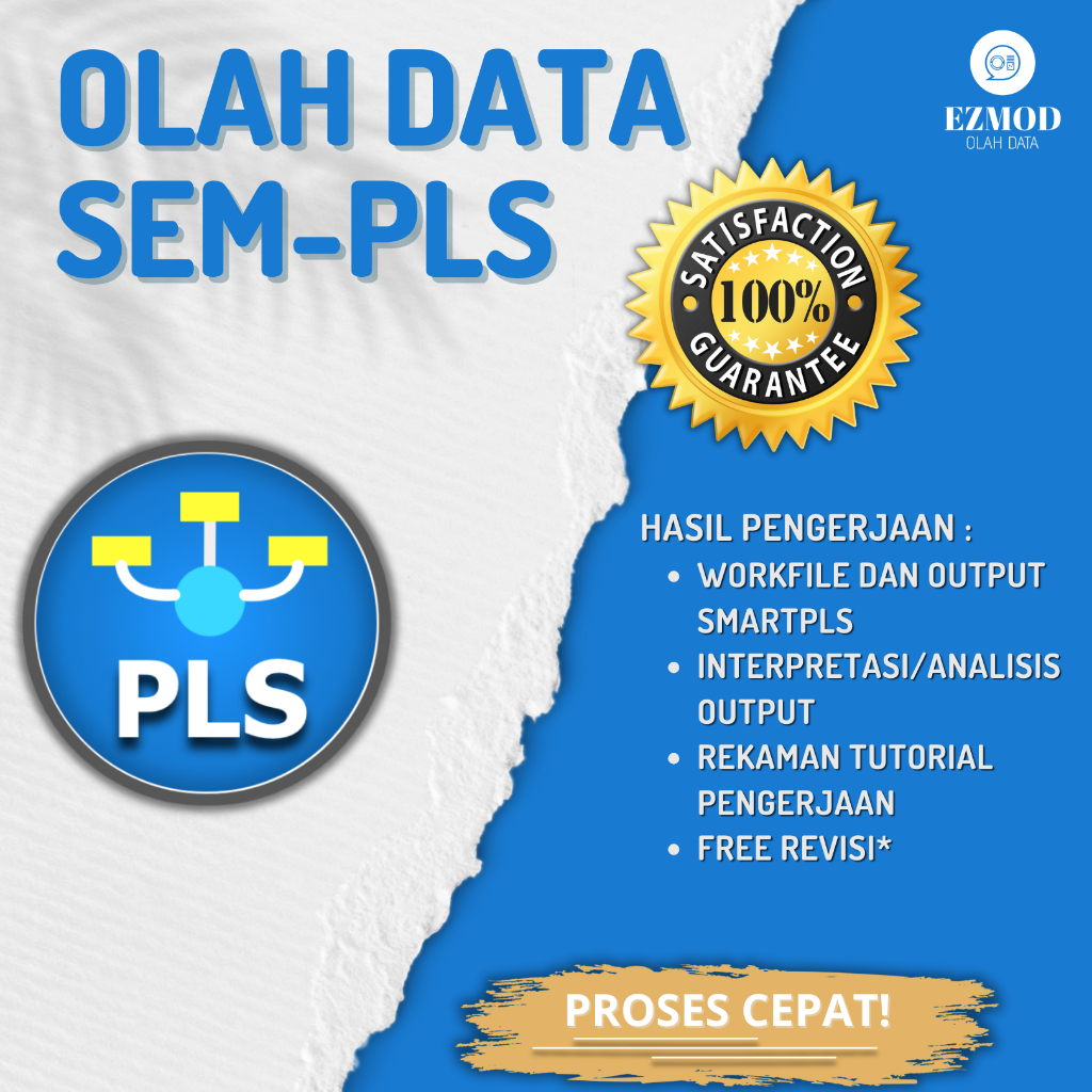 Jual OLAH DATA SEM-PLS/DENGAN SMART-PLS/PENGUJIAN DATA STATISTIK CEPAT ...
