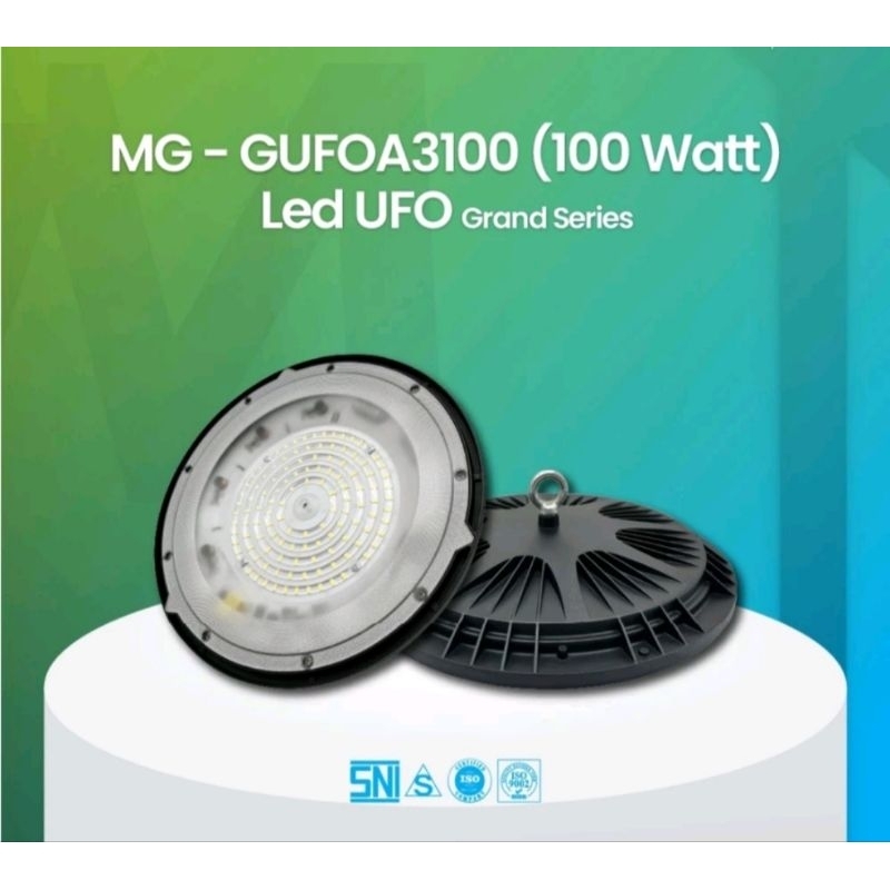 Jual Lampu Led UFO Grand Series 6500K Cahaya Putih Morgen | Shopee ...