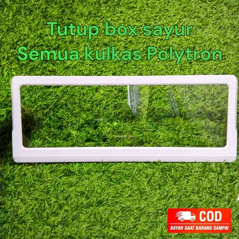 Jual Rak tutup box sayur box buah tray Kulkas Polytron asli Original ...