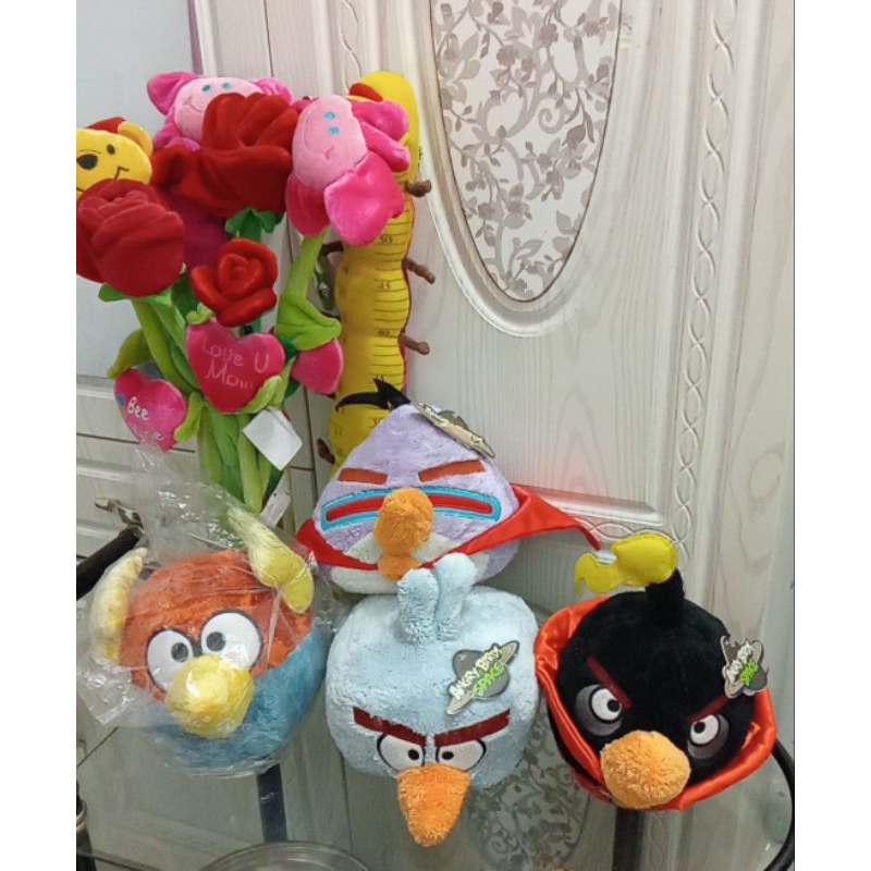 Jual 4 Boneka Angry Birds Space | Shopee Indonesia