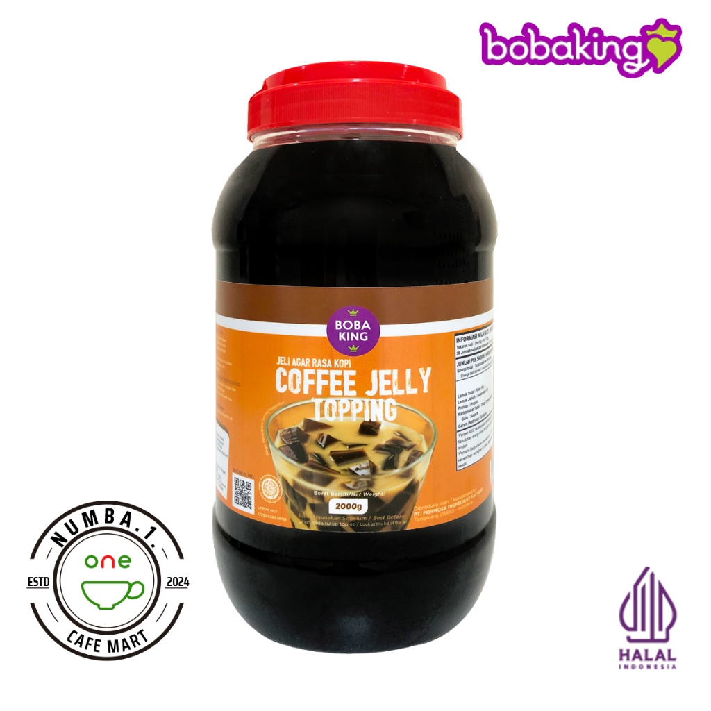 Jual 2kg Bobaking Coffee Jelly (jelly dengan rasa kopi) | Shopee Indonesia