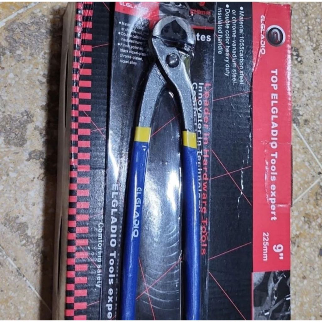 Jual Tang Kakak Tua 9" inch Elgladio / Tang Gegep 9" inch Elgladio ...