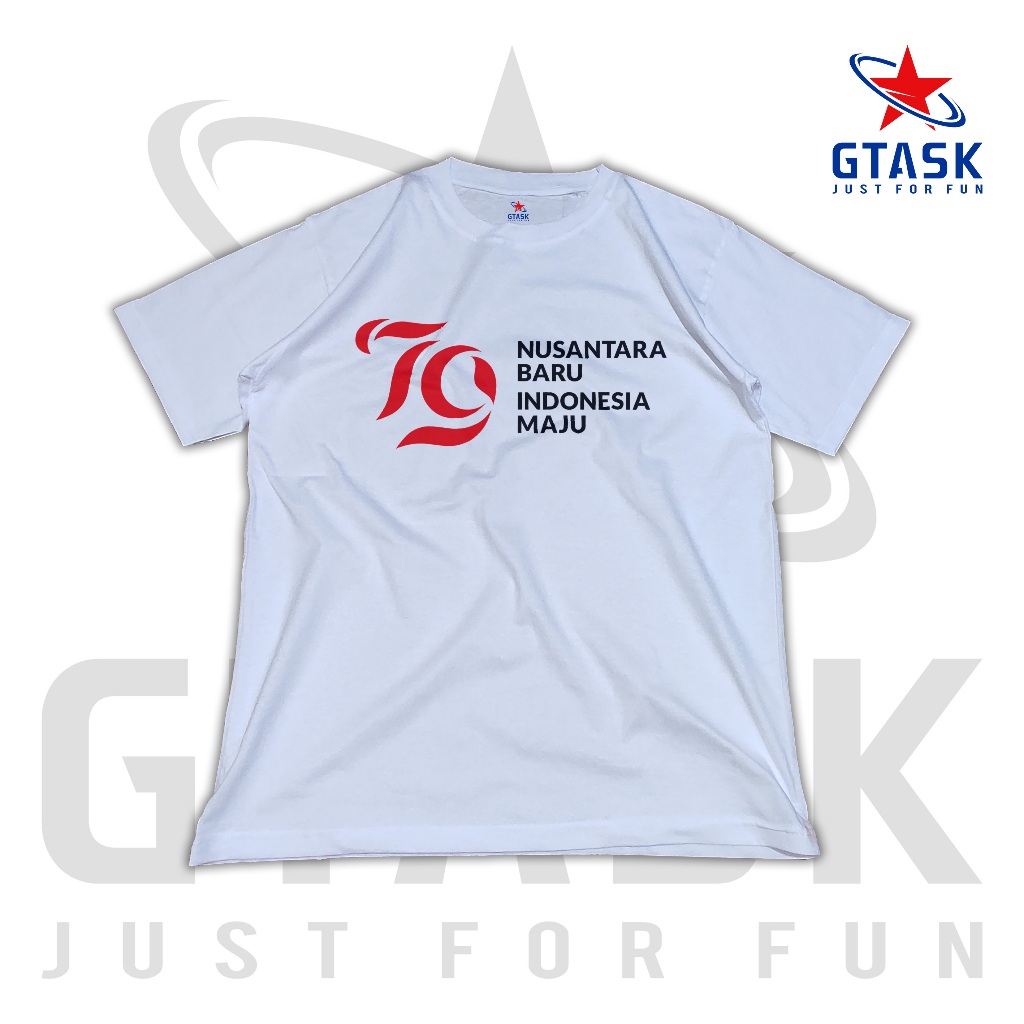 Jual Kaos HUT RI Ke 79 Panitia 17 Agustusan / Baju T Shirt Hari Kemerdekaan Cotton Combed GTask ...